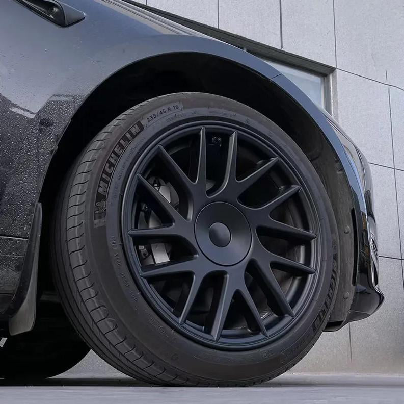 TESLA MODEL 3 HIGHLAND 18 inch WHEEL COVERS HUBCAPS (2024) - TEMAI TRADING